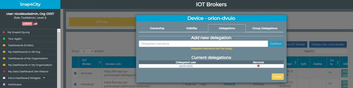 HOWTO: FIWARE Orion Brokers automatic deployment and update | Snap4City